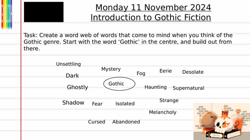 FREE Introduction to Gothic Fiction: Full Lesson and Resources ...