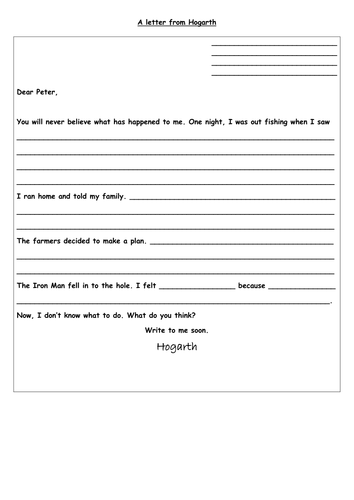 Iron Man by Ted Hughes - Year 3/4 Writing Unit Week 3 | Teaching Resources