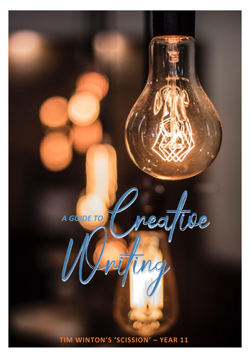 Booklet - Winton Creative Writing - QCE Year 11 English | Teaching ...