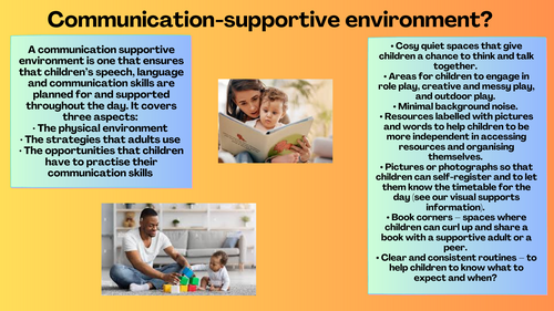 Communication and Language Early Years Foundation Stage | Teaching ...