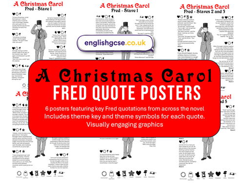 A Christmas Carol Fred | Teaching Resources