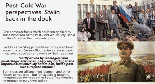 Cold War Origins & Development: Interpretations Guide CAIE 9489 Paper 3 ...