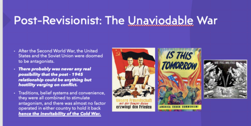 Cold War Origins & Development: Interpretations Guide CAIE 9489 Paper 3 ...