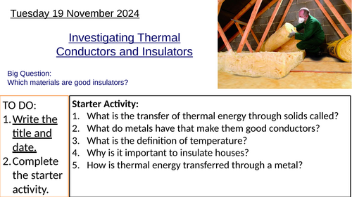 GCSE Physics Temperature and Heat Transfer Bundle: 9-Lesson Unit ...