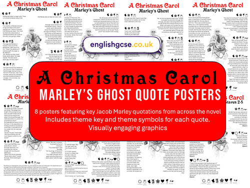 Jacob Marley A Christmas Carol | Teaching Resources