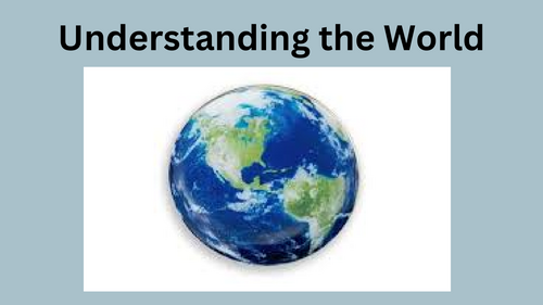 Understanding the World Early Years Foundation Stage | Teaching Resources
