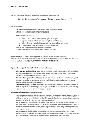 GCSE Sociology - Social Stratification (WJEC/AQA) | Teaching Resources GCSE Sociology - Social Stratification (WJEC/AQA) | Teaching Resources