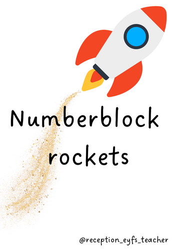 Numberblock Style Rockets | Teaching Resources