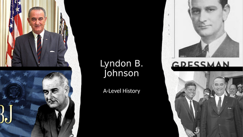 AQA 2Q American Dream P2. Johnson Lessons | Teaching Resources