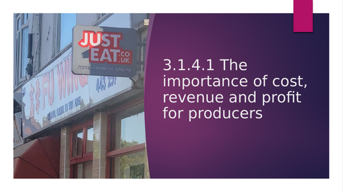 GCSE Economics Powerpoint set for How markets work: | Teaching Resources