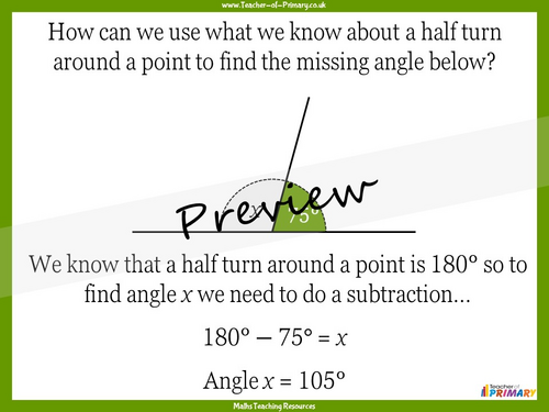 Angles - Year 5 | Teaching Resources