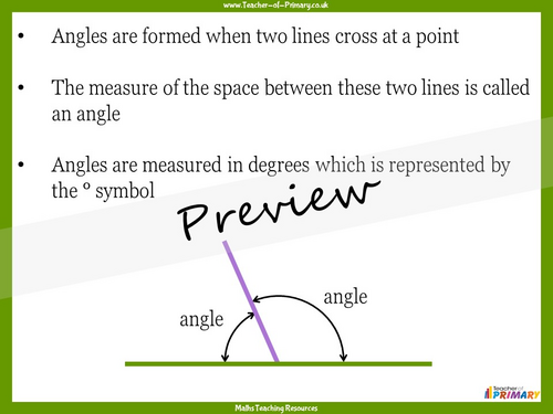 Angles - Year 5 | Teaching Resources