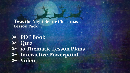 Christmas Activity Pack / Twas the Night Before Christmas | Teaching ...