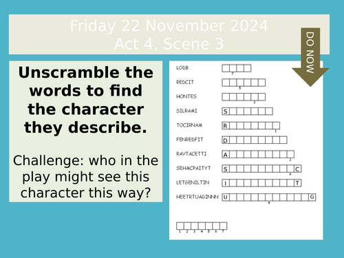 Twelfth Night Entire Unit | Teaching Resources