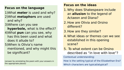 Twelfth Night Entire Unit | Teaching Resources