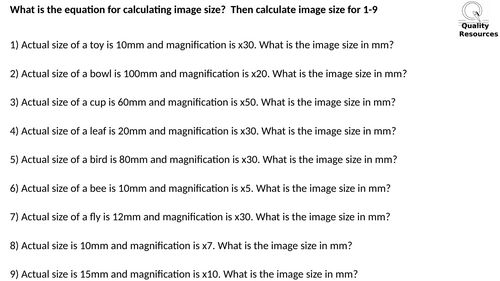 Complete Magnification Lesson: Differentiated for All Abilities ...