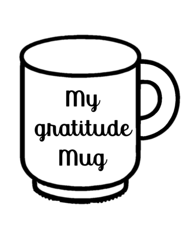 My Gratitude Mug Craft - Winter Craft - Mindfulness - Thanksgiving ...