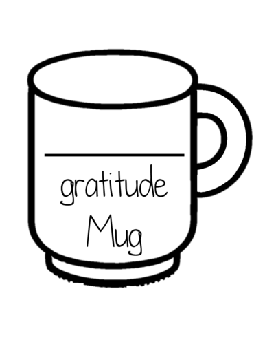 My Gratitude Mug Craft - Winter Craft - Mindfulness - Thanksgiving ...