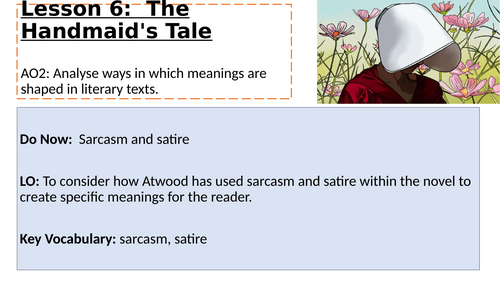 The Handmaid's Tale FULL UNIT of work | Teaching Resources
