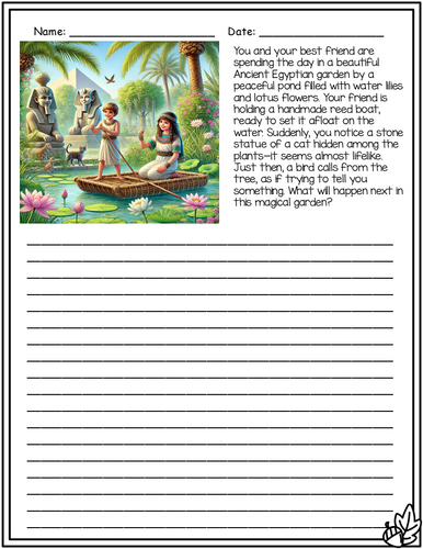Ancient Egypt writing prompts for all ages - Fiction and Non-Fiction ...