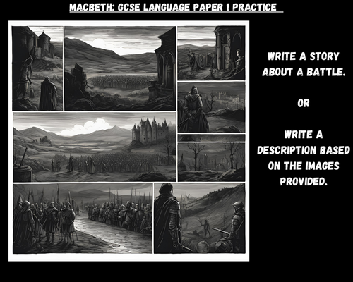 Macbeth Inspired Creative Writing Tasks | Teaching Resources