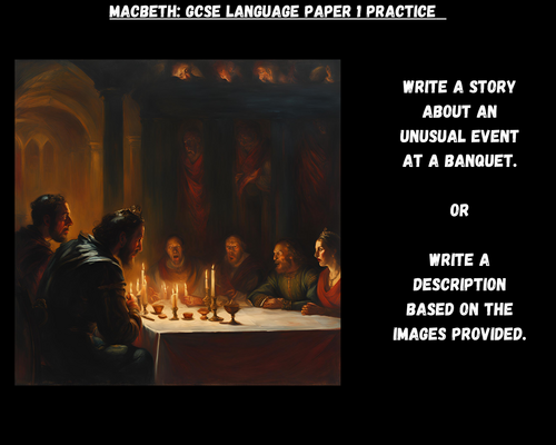 Macbeth Inspired Creative Writing Tasks | Teaching Resources