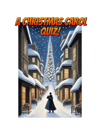 A Christmas Carol: Christmas Quiz! | Teaching Resources