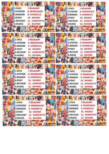 The CAREER / JOBS Anagram Challenge! | Teaching Resources