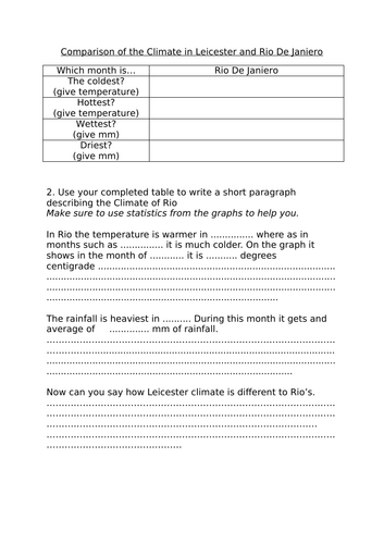 L8 - Comparing climates of Brazil and UK (Weather and Climate ...