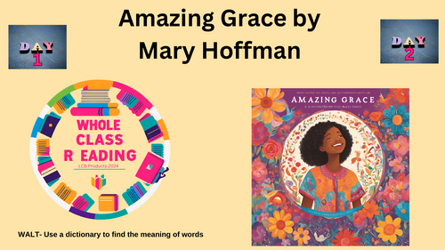 Amazing Grace Whole Class Guided Reading Sequence | Teaching Resources