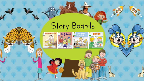 Oxford Owl: Kipper, Biff and Chip Story Boards | Teaching Resources