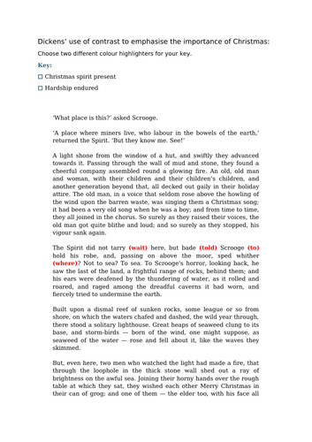 Christmas Carol Full PPTs and Worksheets | Teaching Resources