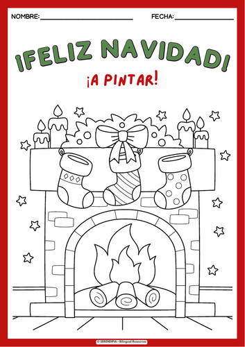 SPANISH Christmas Vocabulary Activities | Navidad Actividades ...