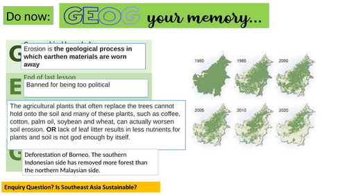 South East Asia, Key Stage 3, Geography | Teaching Resources
