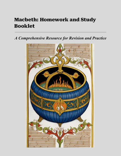Macbeth: Homework and Study Book for GCSE | Teaching Resources