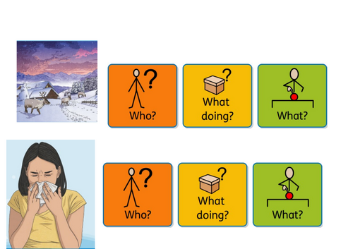Winter colourful semantics pack 2 | Teaching Resources