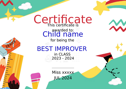 End of year award editable certificates | Teaching Resources