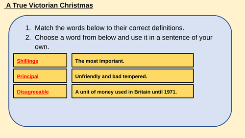 Victorian Christmas / Writing Lesson - Creative Writing | Teaching ...