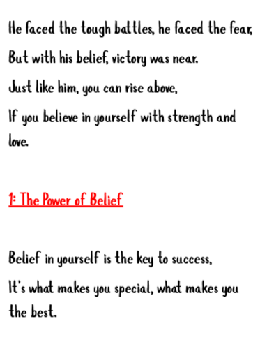 Believe in Yourself Like Floyd Mayweather Jr. ~ A Rhyming Read and Fun ...