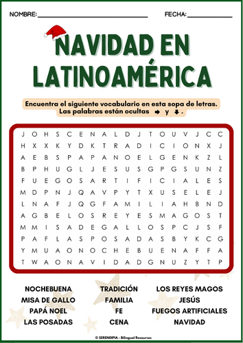 Navidad en Latinoamérica Actividades | Christmas in Latin America ...