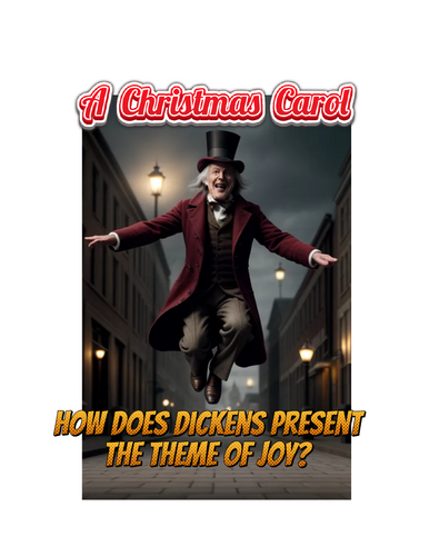 A Christmas Carol: Joy - Storyboard, Extracts and PEEL Paragraphs ...