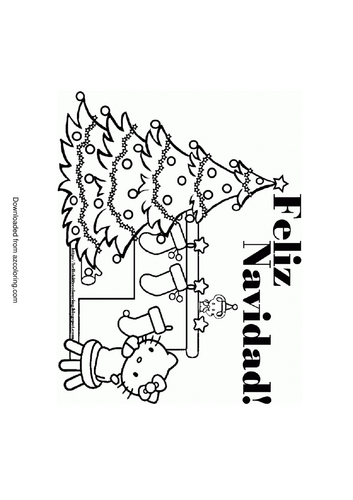 Spanish Christmas lesson with wordsearches, quiz, videos and colouring ...