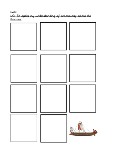 Roman Timeline ELL Activity KS2 | Teaching Resources