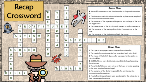 Jack the Ripper - Police Methods | Teaching Resources