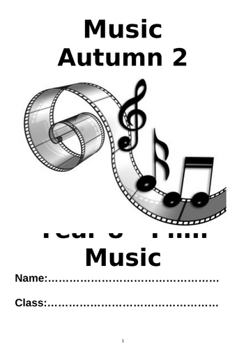 Film Music Year 8 | Teaching Resources