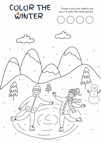 Color the Winter | Teaching Resources