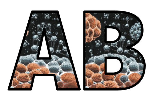 Plant Animal Atoms NEW Lettering FULL Set Instant Display Title Whole ...