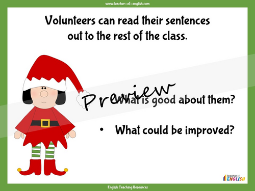 Describing Father Christmas Writing Activity | Teaching Resources