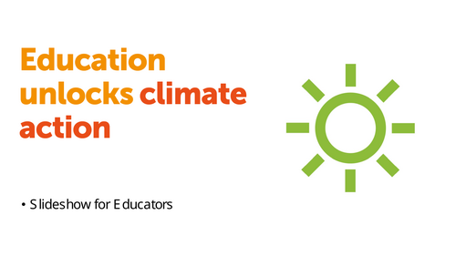 Education and Climate Change Activity Pack | Teaching Resources
