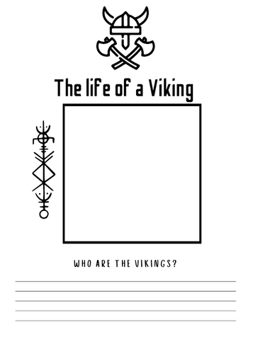 Viking Fact File Booklet, Anglo-Saxon Crime Fact File, Viking Character ...